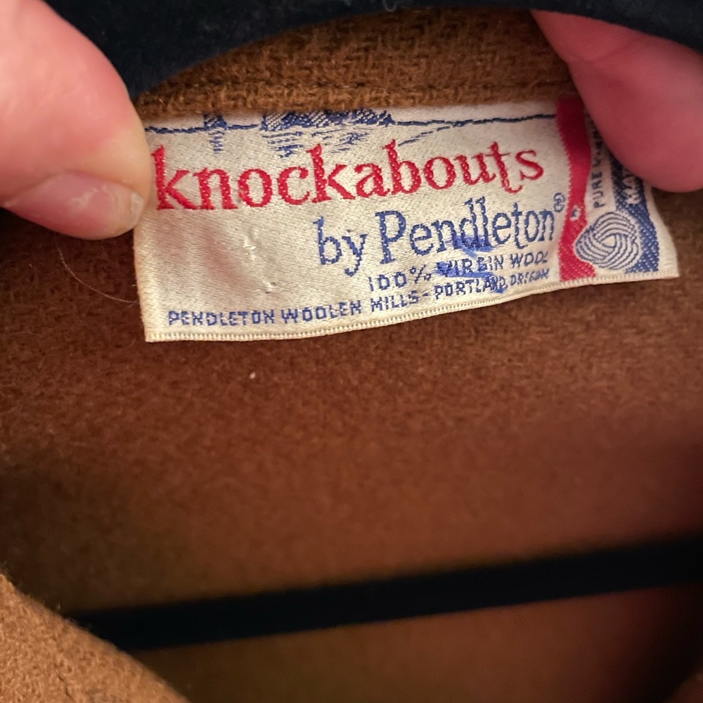 1960s Pendleton Frontierland Disney Wool Coat - Gem